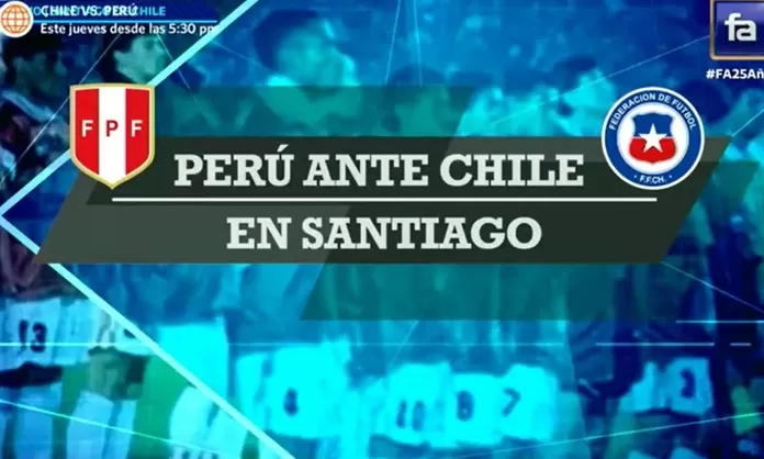 La historia de la selección peruana enfrentando a Chile en Santiago ...