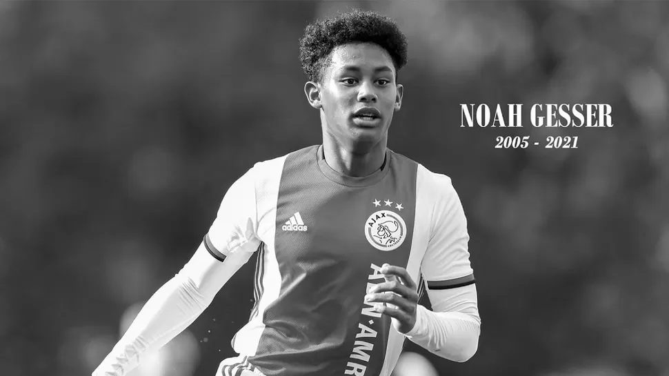 Ajax: Muere a los 16 años el futbolista Noah Gesser, una de las ...