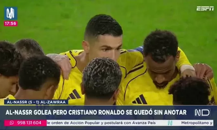 Al Nassr goleó 5-1 a Al Zawraa: Cristiano Ronaldo no mojó | América ...