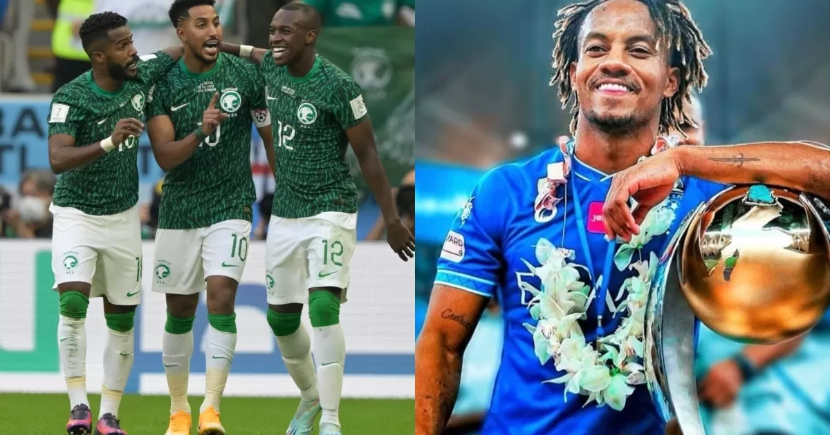 André Carrillo destacó la victoria de Arabia Saudita ante Argentina ...