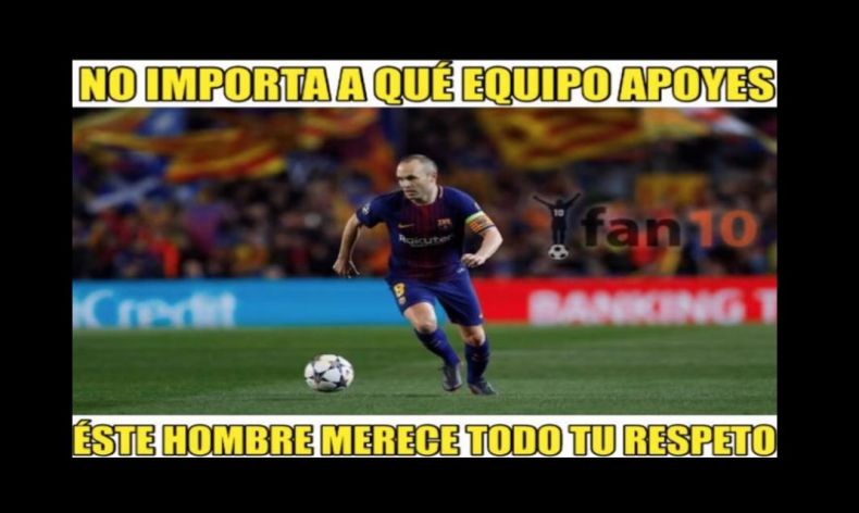 Andrés Iniesta: su adiós al Barcelona generó estos memes | América Deportes