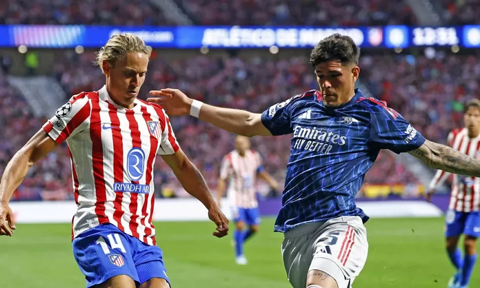 Atlético Madrid empató 1-1 con Arsenal por Champions League | América ...