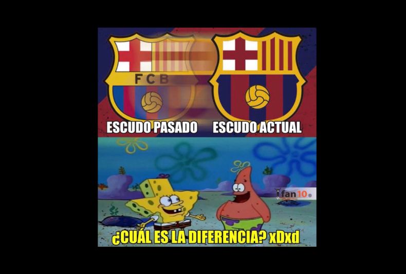 Barcelona generó estos memes tras presentar un escudo modificado ...