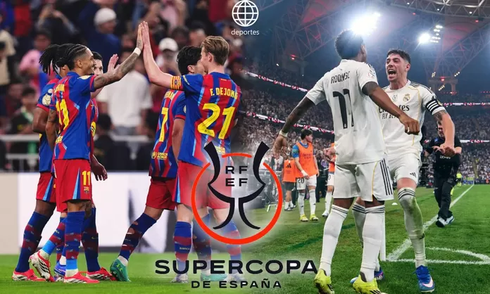 Barcelona vs Real Madrid EN VIVO Final Supercopa de España por ...
