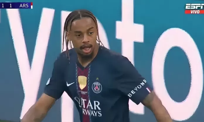 PSG 1-1 Arsenal: Barcola y el GROSERO error último segundo | América ...