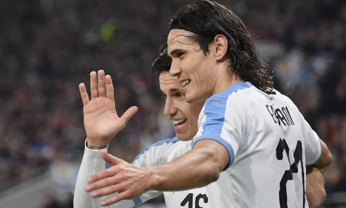 Cavani y Brian Rodríguez firmaron el triunfo 2-1 de Uruguay sobre ...