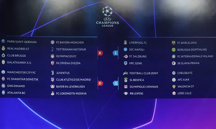 Champions League 2019 - 2020: el calendario completo del torneo europeo ...