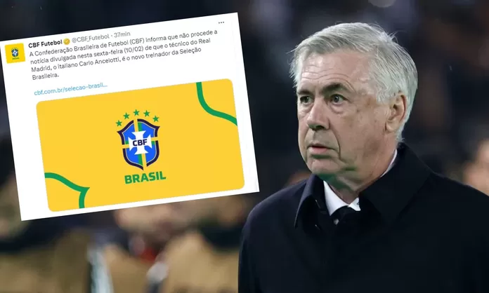 Confederación Brasileña de Fútbol desmiente que Carlo Ancelotti será el ...