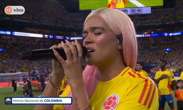 Colombia entonó su himno y retumbó el Hard Rock Stadiu | América Deportes