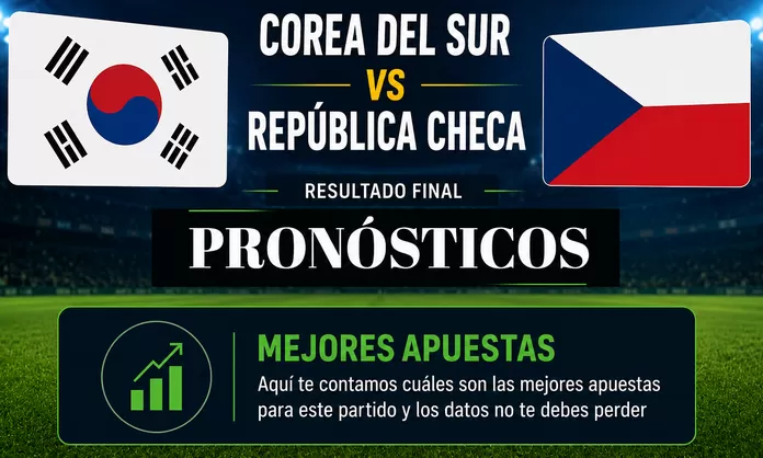 Corea del Sur vs República Checa: Pronóstico y cuotas del Mundial 2026 ...