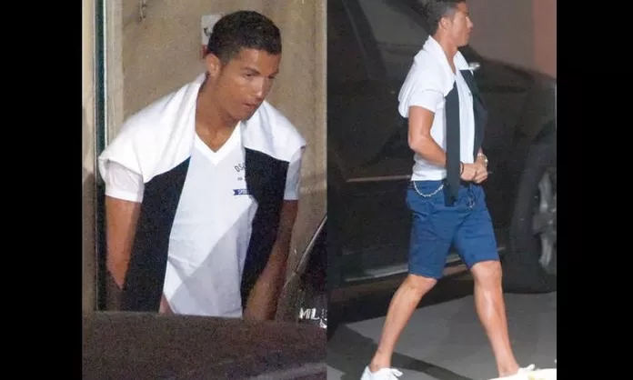 Cristiano Ronaldo 'ampayado' orinando en una calle de Francia | América ...