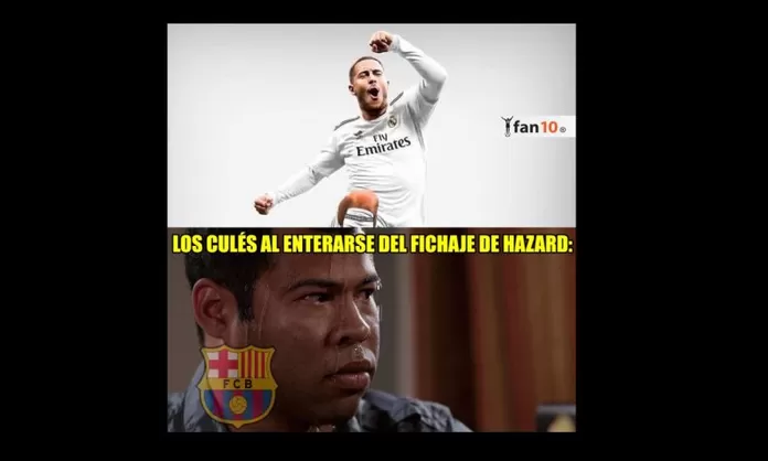 Eden Hazard llegó al Real Madrid y generó estos divertidos memes ...