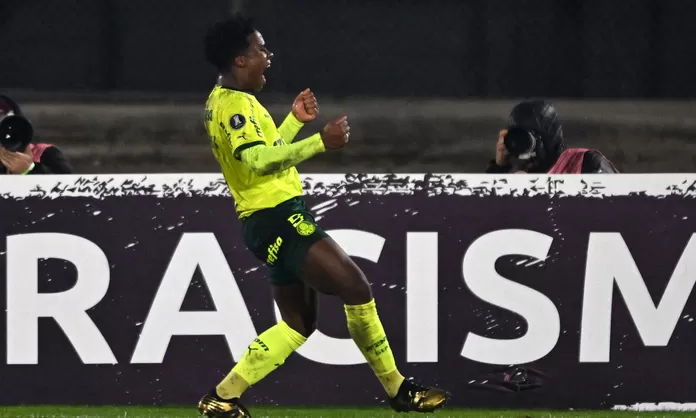 Endrick tuvo polémica celebración y desató la bronca en el Palmeiras vs ...