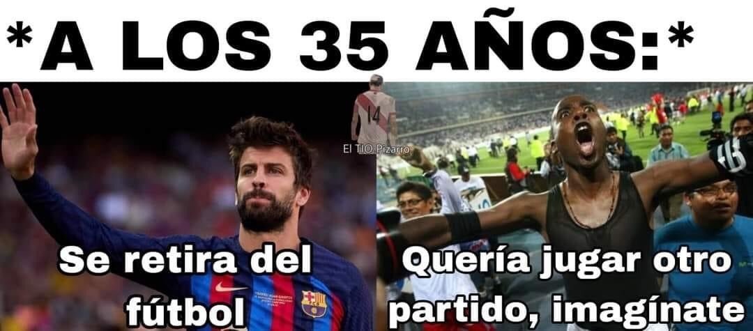 Gerard Piqué anunció su retiro del fútbol y los memes inundaron las ...