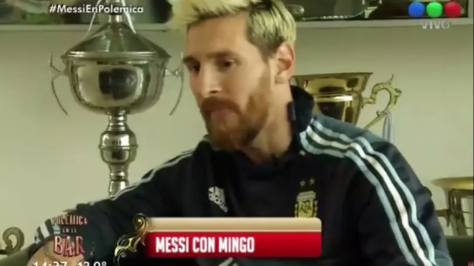 Lionel Messi explicó por qué se tiñó el cabello de rubio | América Deportes