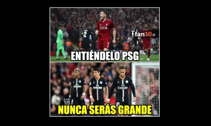 Liverpool venció 3-2 al PSG en la Champions League y generó estos memes ...