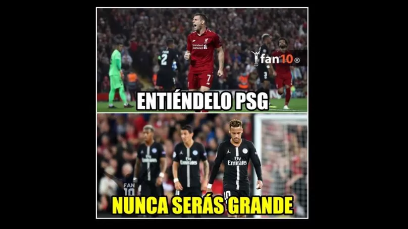 Liverpool venció 3-2 al PSG en la Champions League y generó estos memes ...