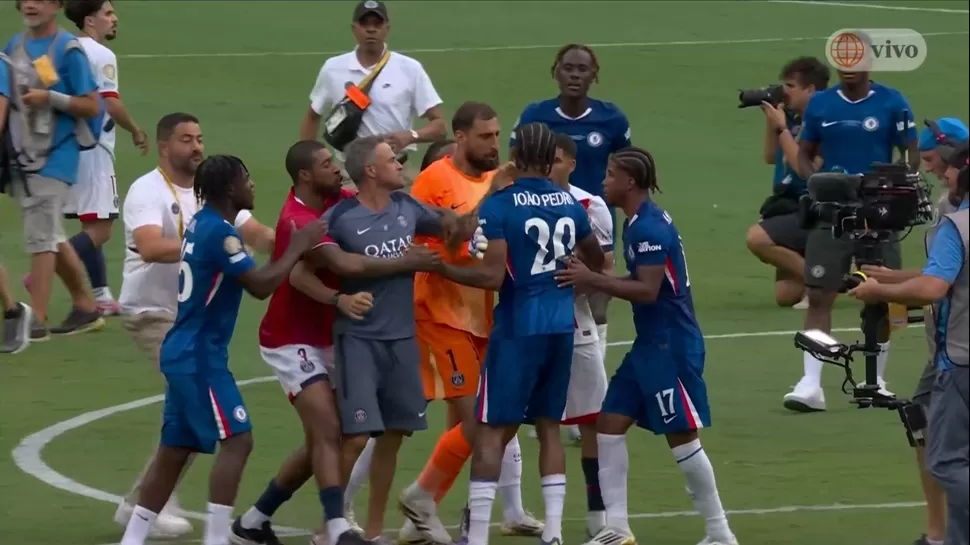 Luis Enrique agredió a jugador de Chelsea tras perder final | América ... Luis Enrique agredió a jugador de Chelsea tras perder final | América ...