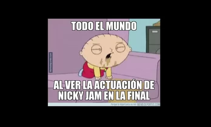 Nicky Jam protagonizó divertidos memes tras cantar en la clausura del ...