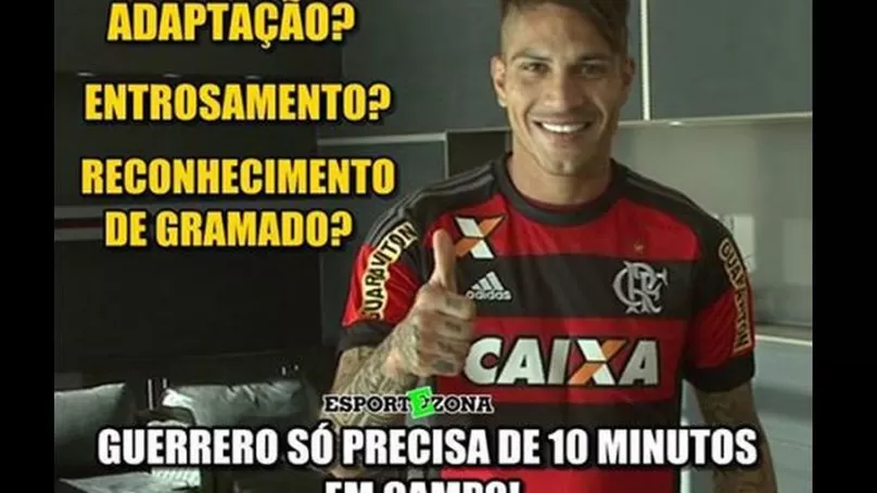 Paolo Guerrero: los memes tras su debut con gol en el Flamengo ...