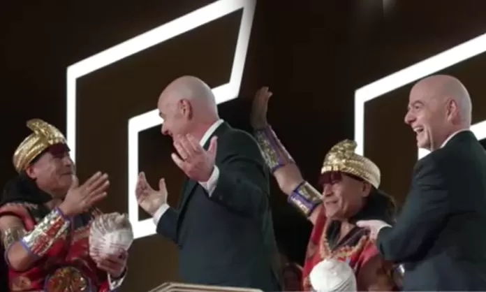 Presidente FIFA homenajeó a El Inca en sorteo del Mundial | América ...