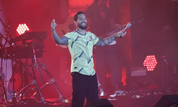 Maluma se presentó en la inauguración del FIFA Fan Fest en Qatar ...