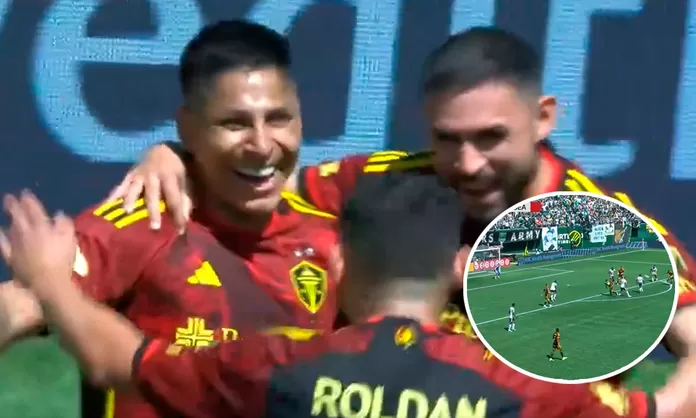 Raúl Ruidíaz anotó golazo y puso el 2-1 de Seattle Sounders | América ...
