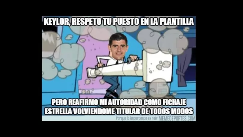 Real Madrid: Thibaut Courtois fue presentado y generó estos divertidos ...