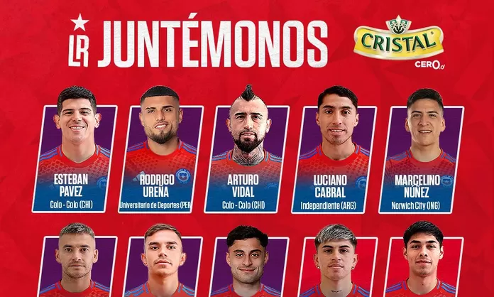 Rodrigo Ureña es convocado a la selección de Chile Eliminatorias 2026 ...