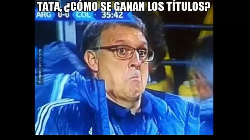'Tata' Martino y los memes de la renuncia a la selección argentina ...