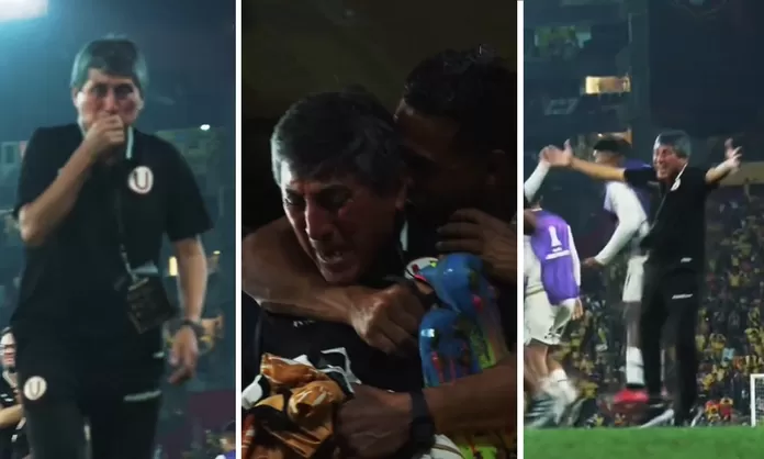 Universitario: El emotivo festejo de Pajita ante Barcelona | América ...