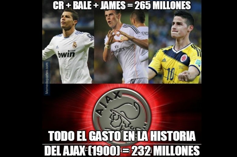 Vea los memes de la llegada de James Rodríguez al Real Madrid | América ...