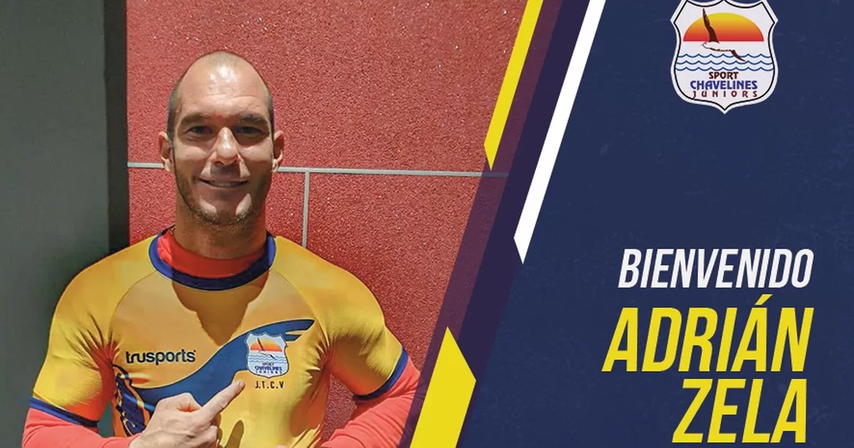 Adrián Zela fue anunciado como jugador de Sport Chavelines tras ser ...