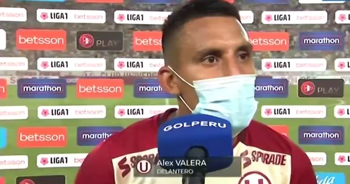 Alex Valera tras el triunfo de la 'U': "Es hermoso cuando tienes al ...