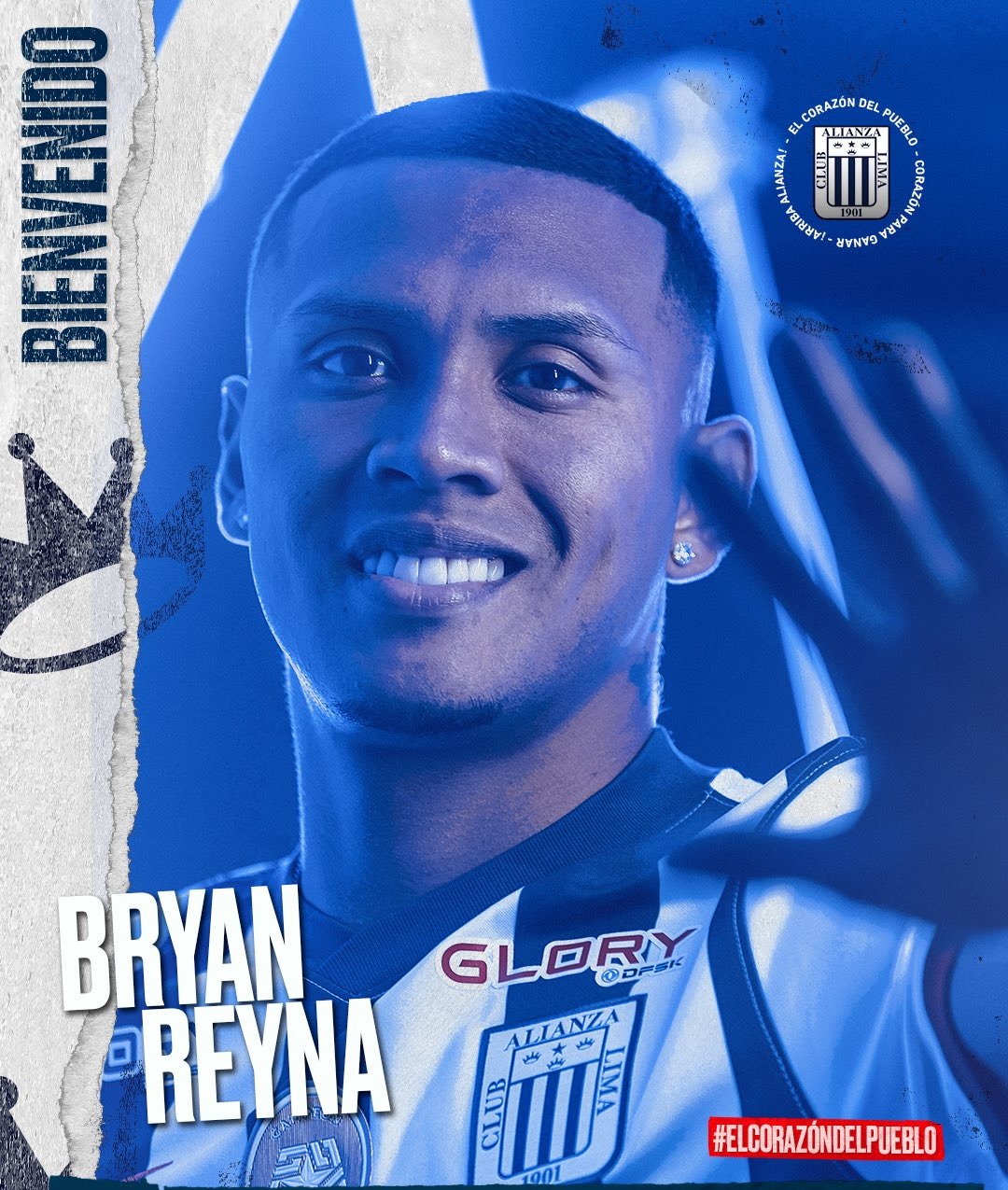 Alianza Lima anunció el fichaje de Bryan Reyna para la temporada 2023 ...