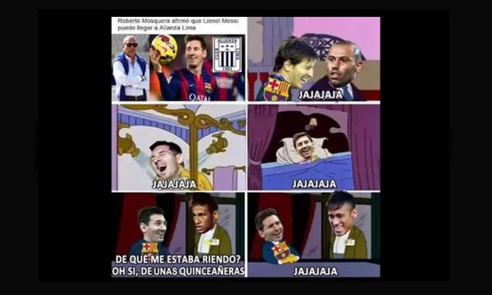 Alianza Lima: el meme sobre la llegada de Lionel Messi a Matute ...