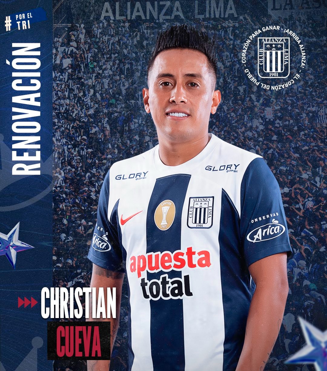 Alianza Lima oficializó la continuidad de Christian Cueva | América ...