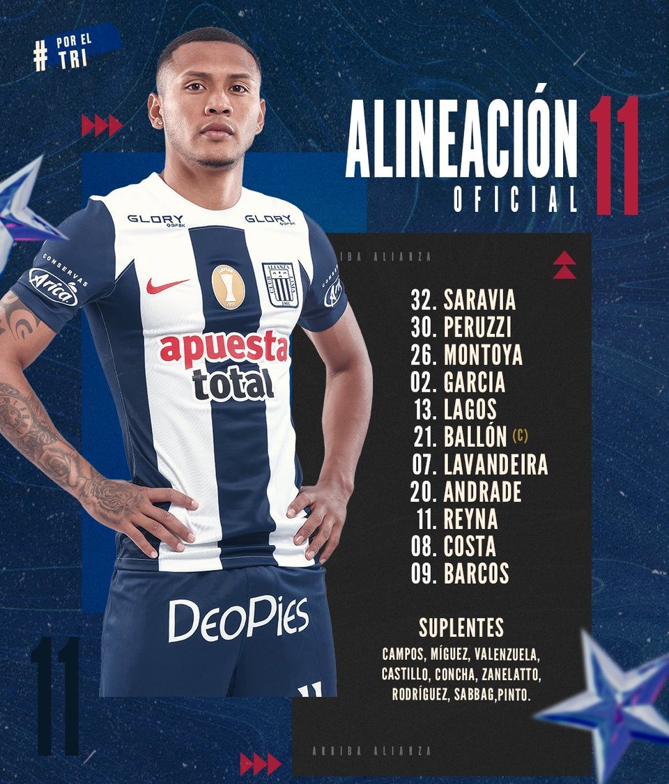 Alianza Lima vs. Sport Boys: Alineación confirmada de los íntimos para ...