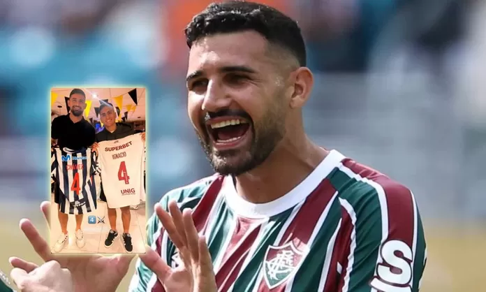 Ignacio Da Silva llegó a Perú y posó con la camiseta del campeón ...