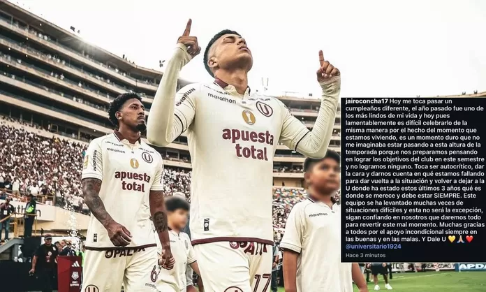 Jairo Concha mensaje por su cumpleaños tras eliminación | América Deportes