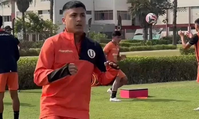 Jairo Concha sumó su primer entrenamiento con Universitario | América ...