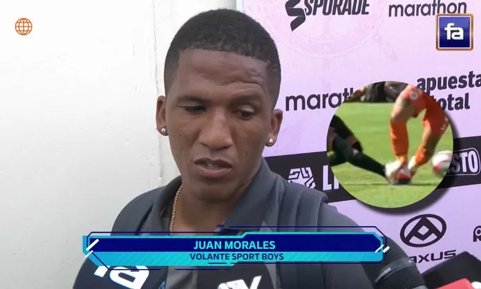 Juan Morales habló de la entrada contra Paolo Guerrero | América Deportes