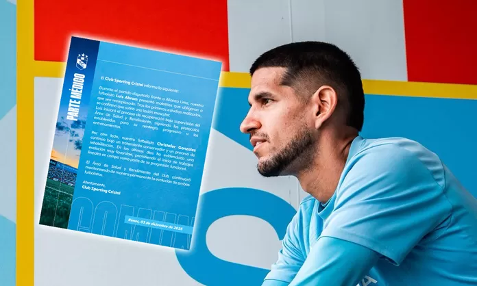 Sporting Cristal reveló qué lesión Luis Abram ante Alianza | América ...