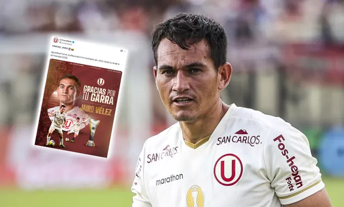 Universitario se despidió de Vélez tras no llegar a acuerdo | América ...