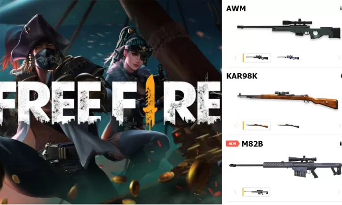 Free Fire: ¿Qué rifles de francotirador están disponibles? | América ...