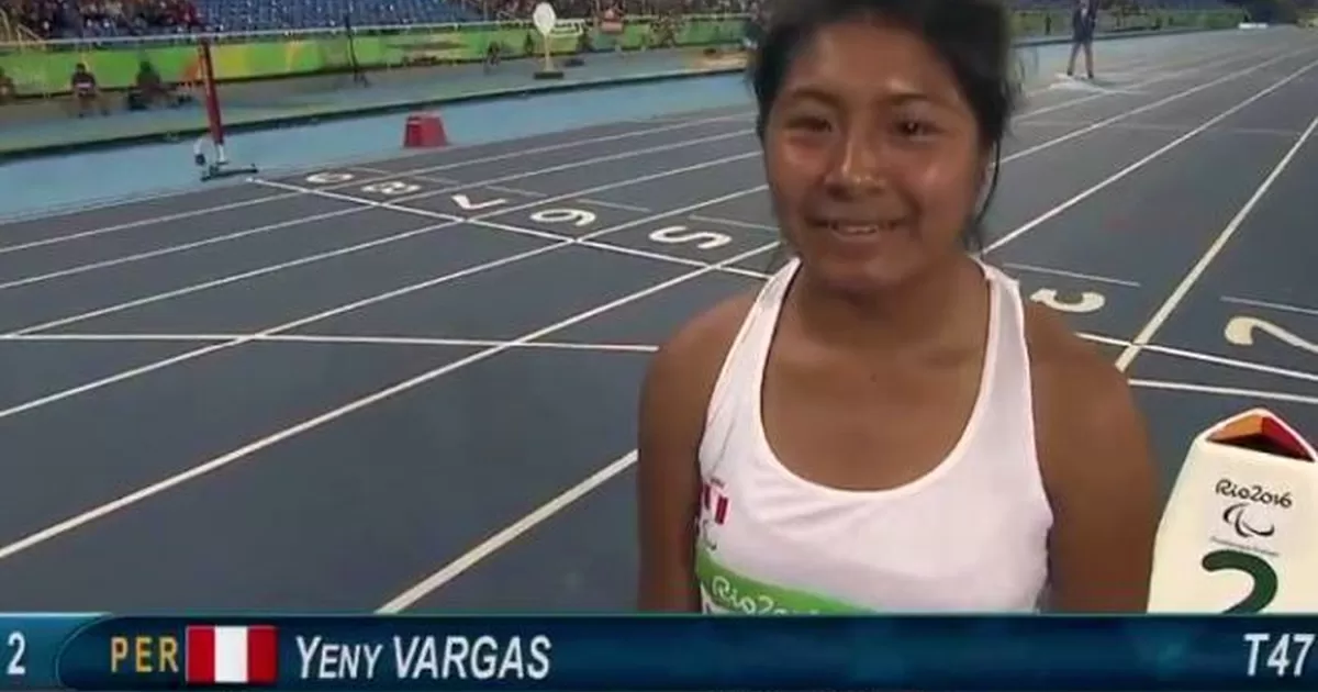 Río 2016: peruana Yeny Vargas quedó novena en los 200 metros T47 ...