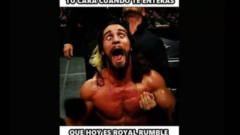 WWE: los divertidos memes que 'calientan' la antesala de Royal Rumble ...