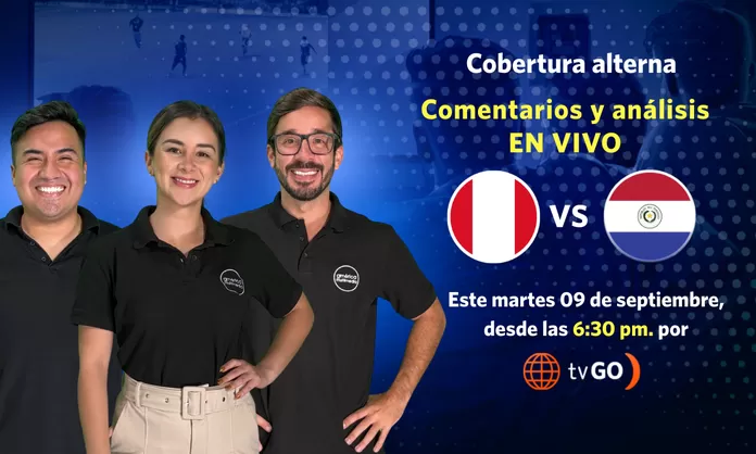 Mira el Perú vs. Paraguay EN VIVO por tvGO con Andrea, Tato y Kevin ...