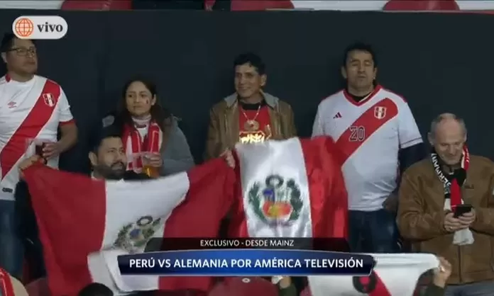 Perú vs. Alemania: El 'Contigo Perú' se cantó a todo pulmón en el Mewa ...