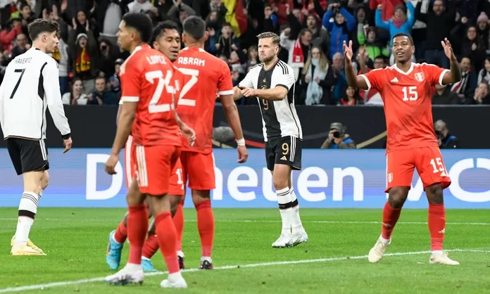 Selección peruana perdió 2-0 ante Alemania con doblete de Niclas ...